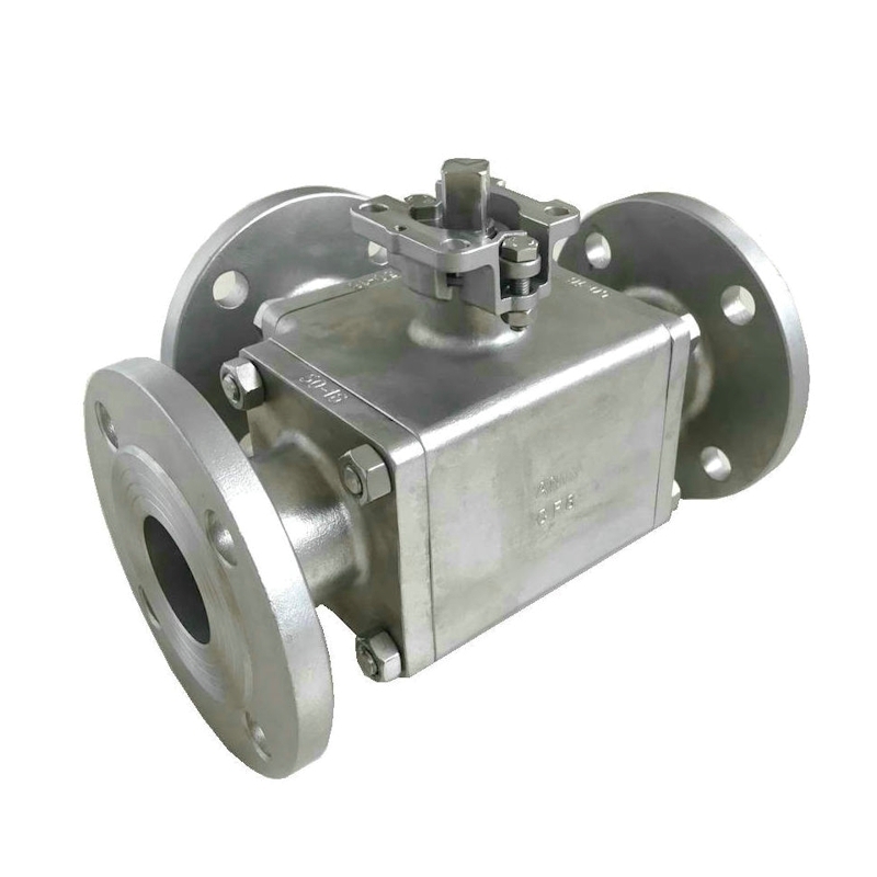 EON Valve Control | EON Supply Inc |. SS CF8M 3 Way T Port Ball Valve ...